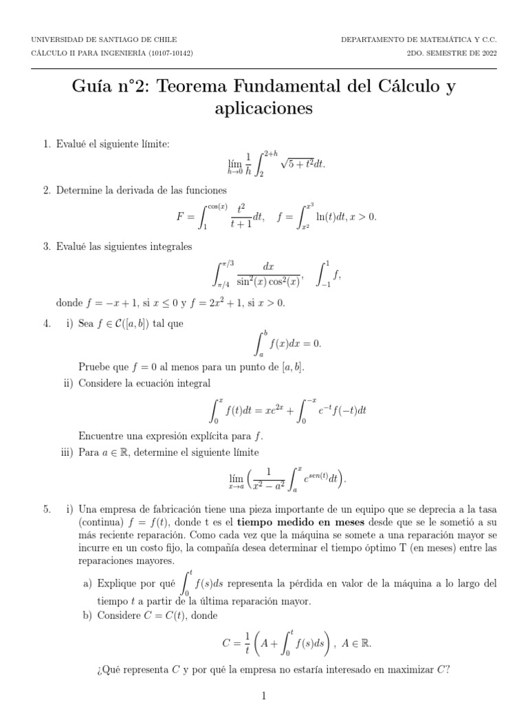 Cal2 Gu As I 2023 | PDF | Integral | Objetos matemáticos