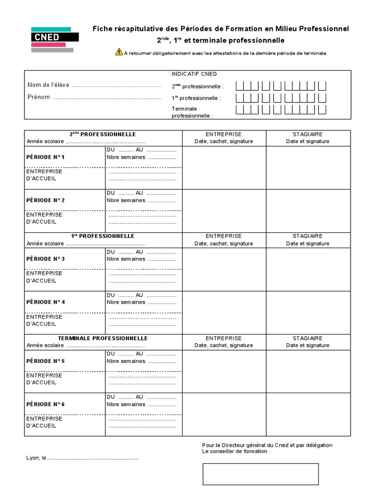 Fiche_recapitulative_de_PFMP | PDF