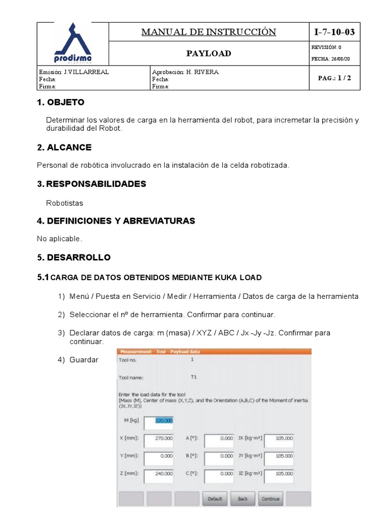 I-7-10-03 Payload | PDF