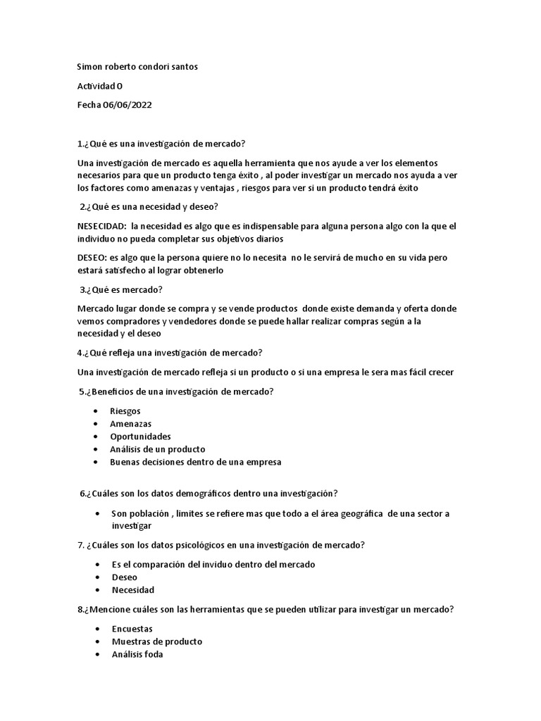 Simon Roberto Condori Santos | PDF