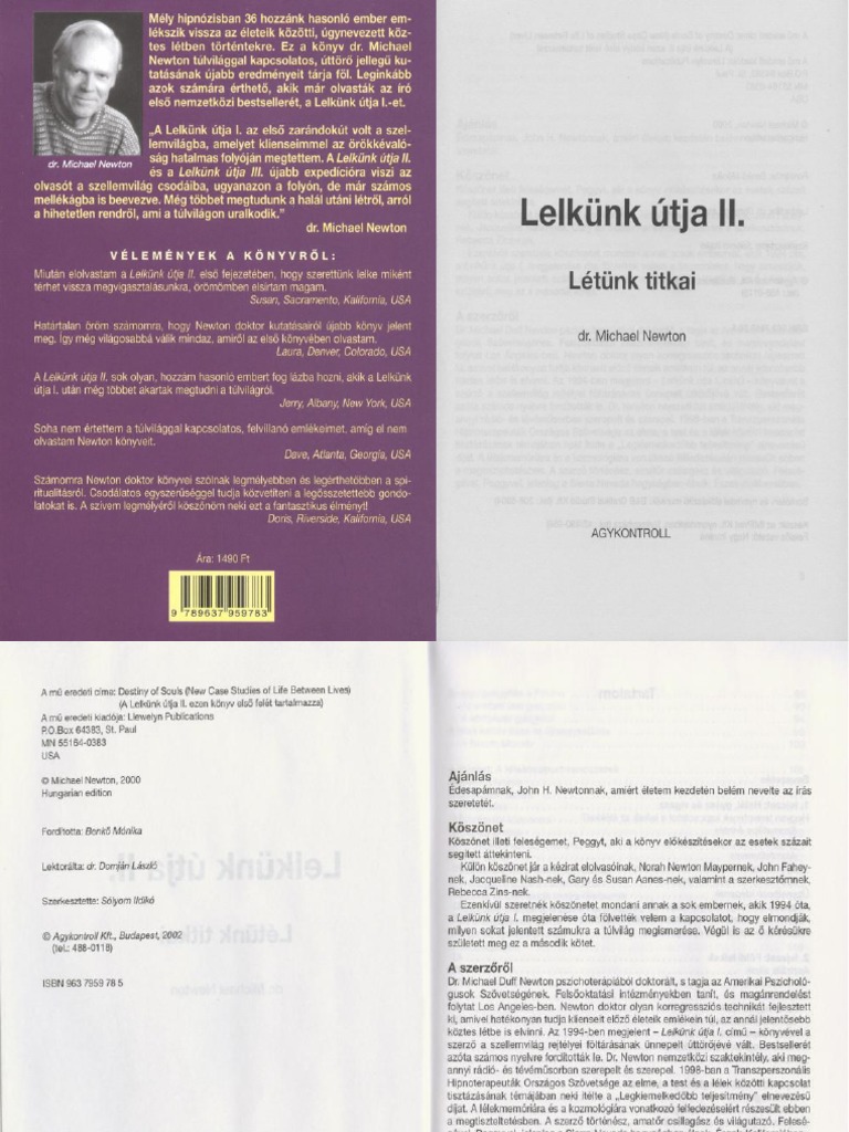 Dr. Michael Newton - 2 - Lelkünk Útjai | PDF