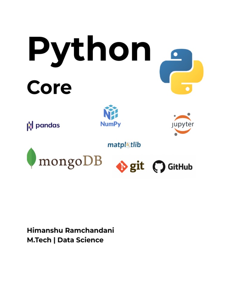 Python Roadmap For Data Science Pdf Python Programming Language Control Flow