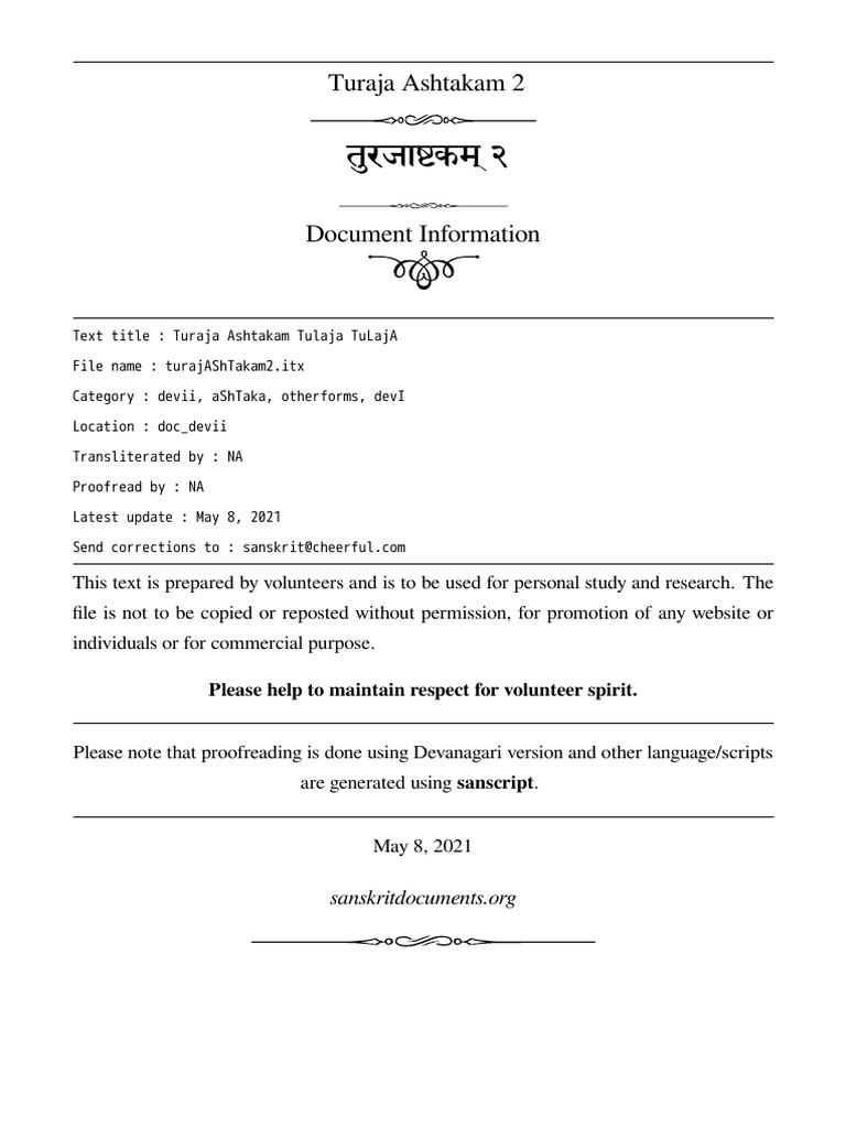 Turaj ASh Takam 2 | PDF