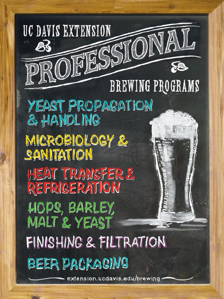 Professional Brewers Certificate Program | PDF | Brewery | Brewing