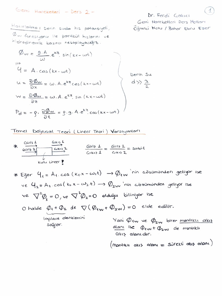 Gemi Hareketleri Ders - 2 | PDF