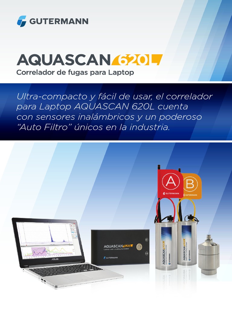AquaScan 620L Data Sheet Spanish Web | PDF | Inalámbrico | Ordenador portátil