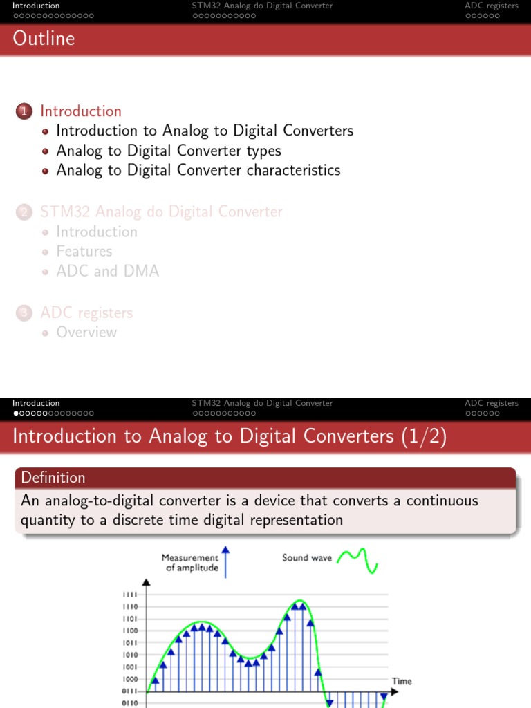 stm32 Adc | PDF | Analog To Digital Converter | Sampling (Signal Processing)