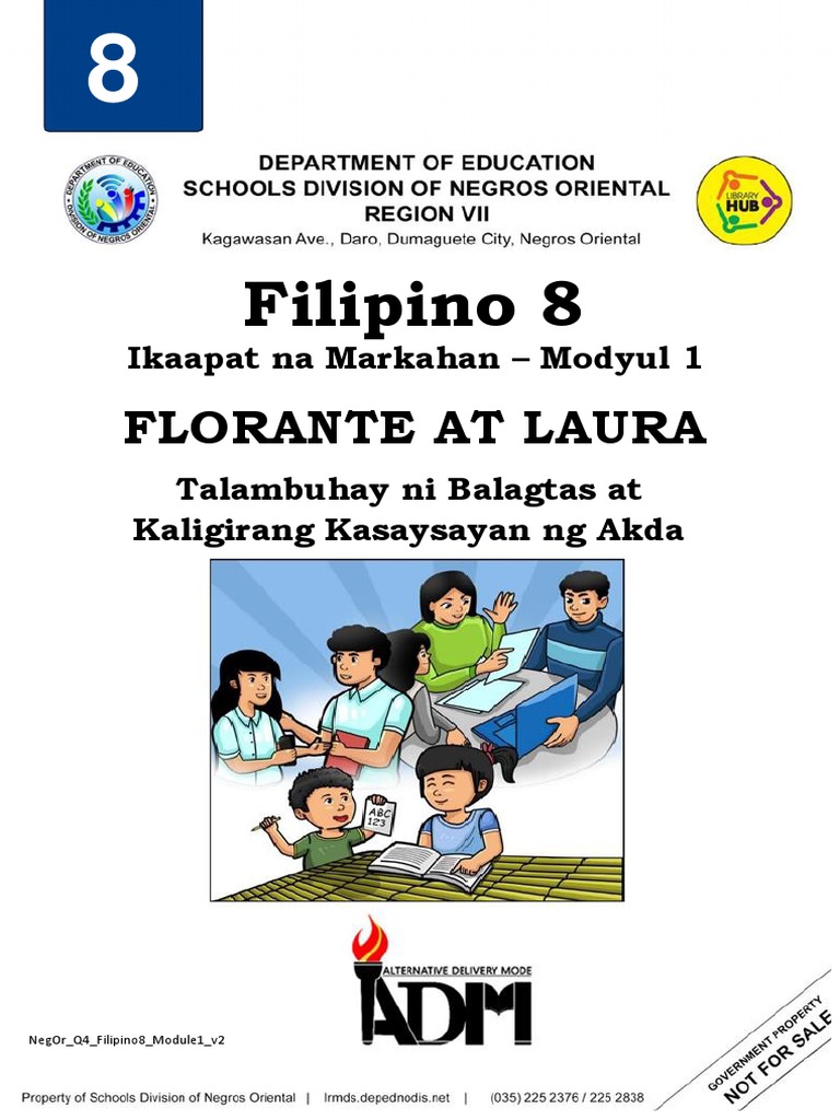 NegOr Q4 Filipino8 Module1 v2 | PDF