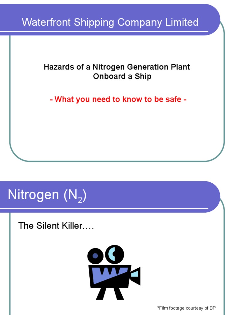 Nitrogen Powerpoint | PDF | Nitrogen | Breathing