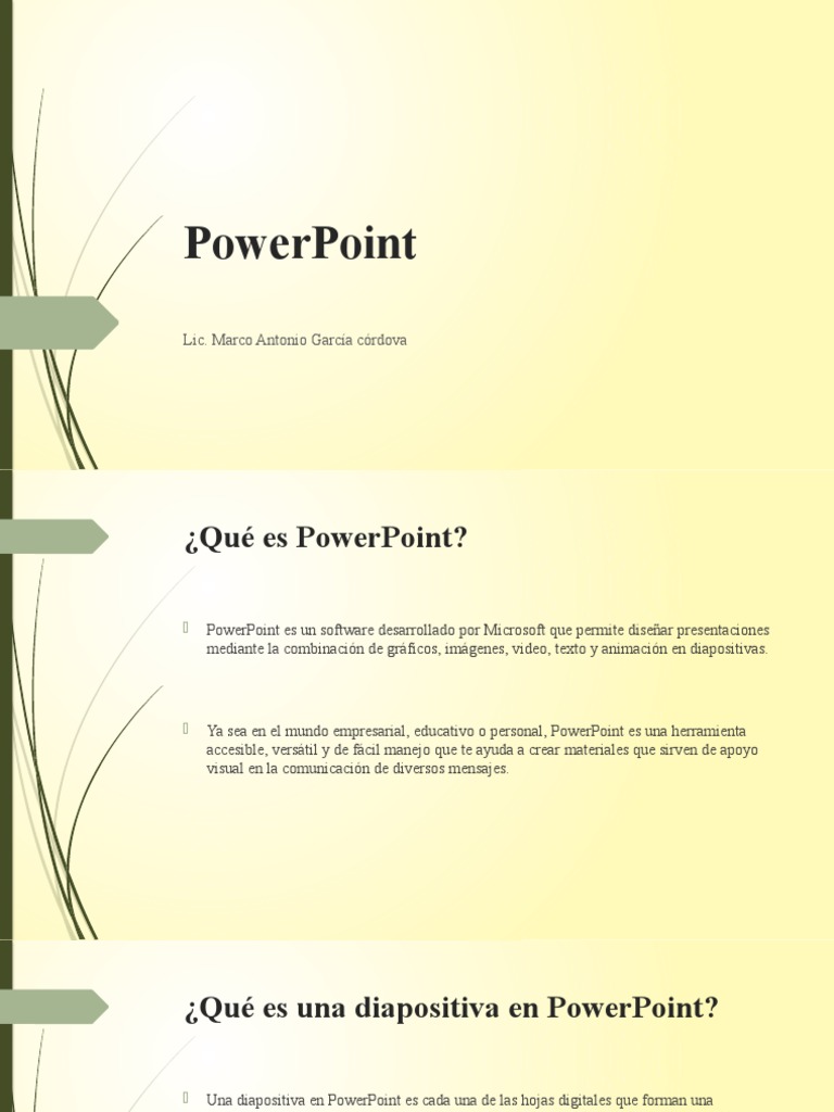 Power Point | PDF | Microsoft PowerPoint | Multimedia