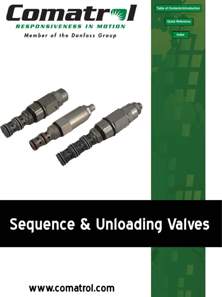 Sequence Valves Catalog Overview | PDF | Valve | Pump