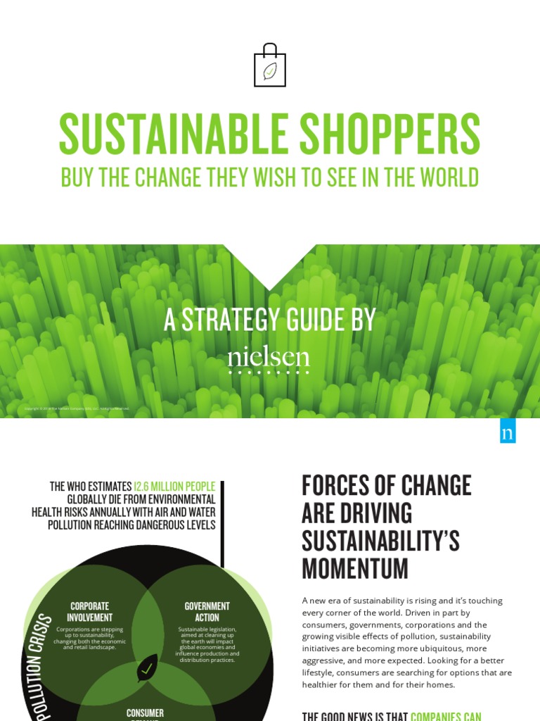 Nielsen Global Sustainable Shoppers Report | PDF | Finance & Money ...