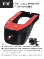 User Manual: Full HD 1080P WIFI Car DVR Dash Cam | PDF | Digital Video ...