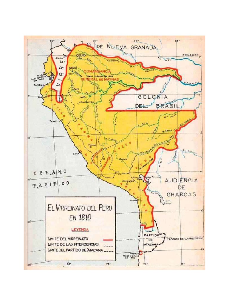 Mapa Del Perú | PDF