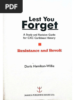Lest You Forget - Movements Towards Emancipation | PDF