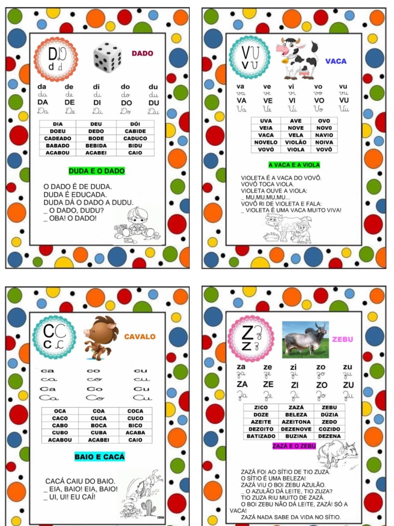 Livrinho de Leituras Bolinhas | PDF