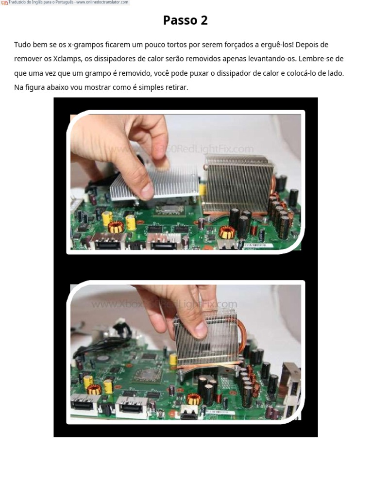 Xbox 360 Repair Manual Guide+ (21-40) .En - PT | PDF | Xbox | Xbox 360