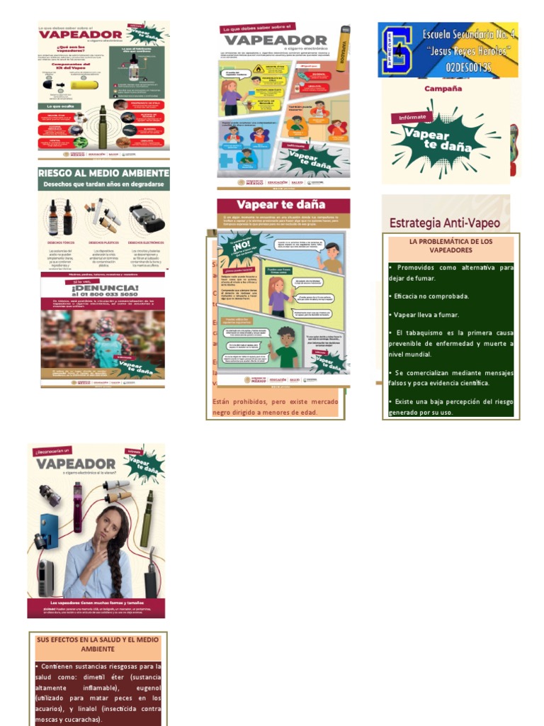 triptico antivapeo SANTILLAN para entregar con logo | PDF