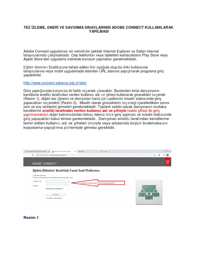 Adobe Connect Kullanimi | PDF Adobe Connect Kullanimi | PDF