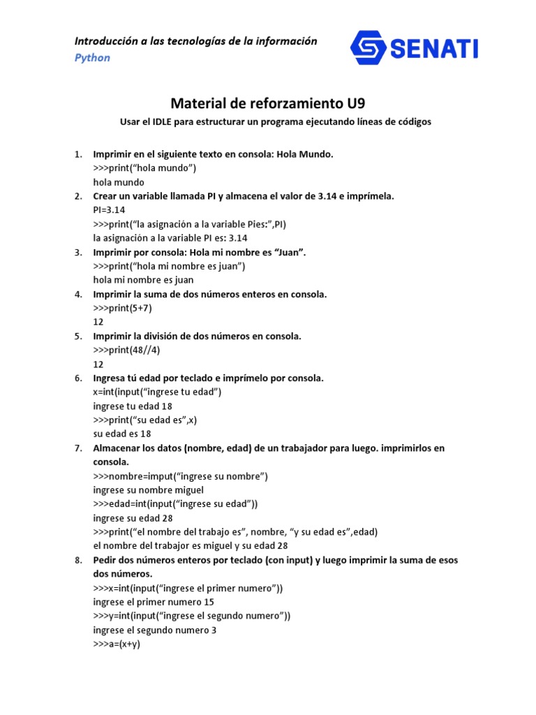 Material de Reforzamiento U9 | PDF | Informática | Ciencias de la ...