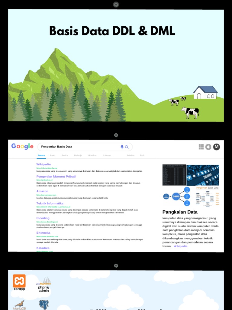 Basis Data DDL & DML | PDF