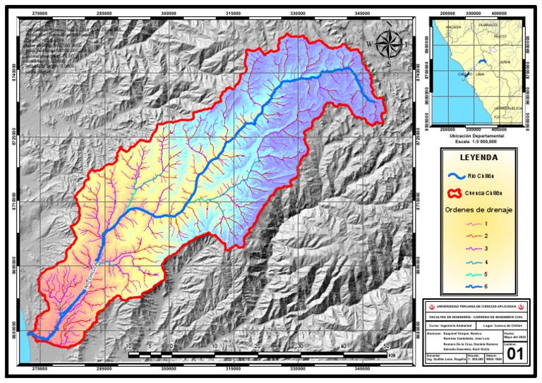 Mapa Hidrologico | PDF