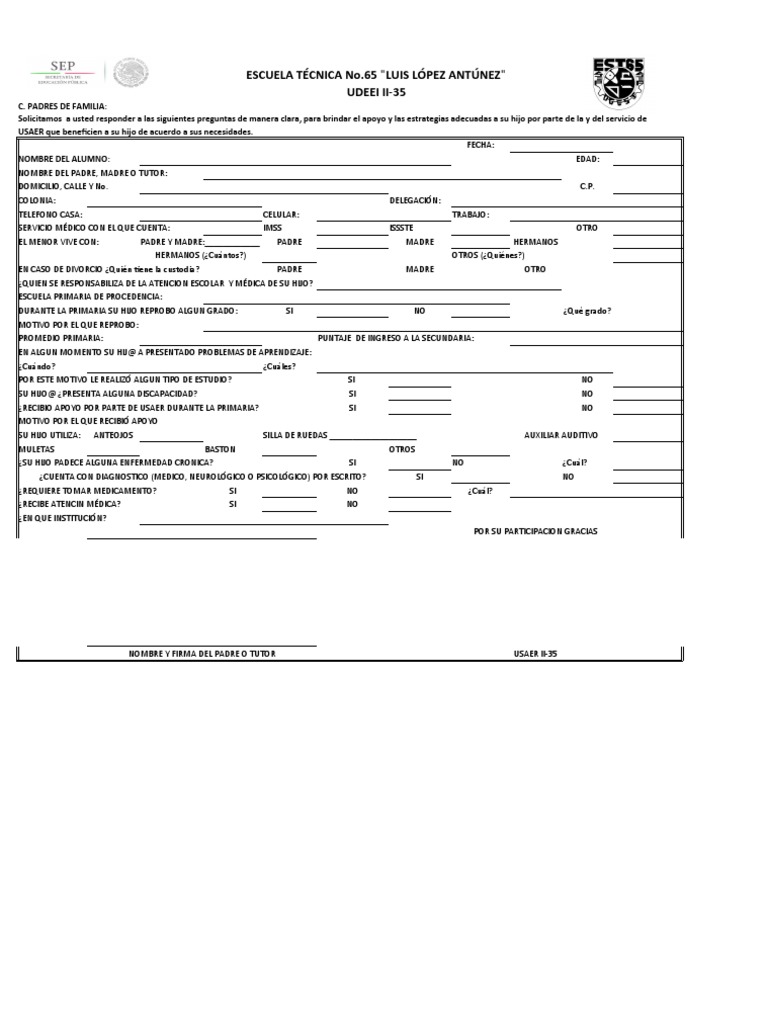 Formato Udeei 2022 | PDF | Enfermedades y trastornos | Medicina CLINICA