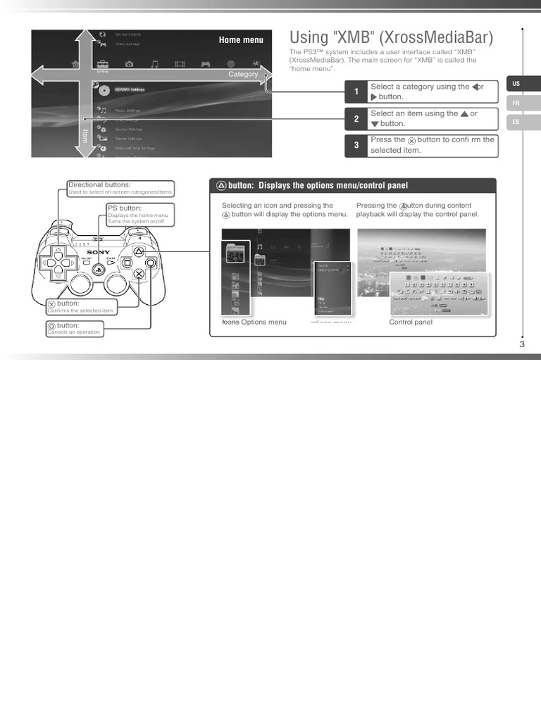 Sony PlayStation 3 User Manual (English - 100 Pages) | PDF | Human–Computer Interaction | Video ...