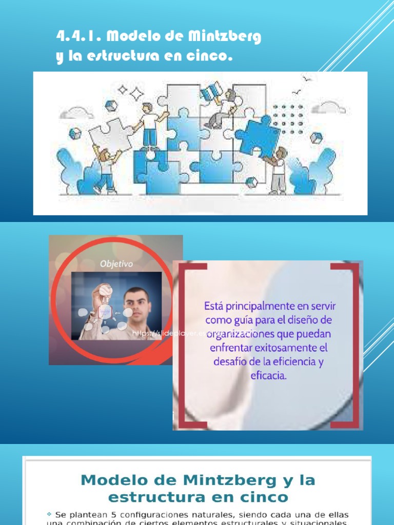 4.4.1. Modelo de Mintzberg y La Estructura en Cinco. | PDF
