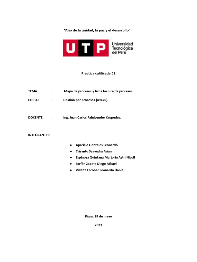 Mapa de Procesos - Practica 2 | PDF | Hospital | Hardware de la computadora