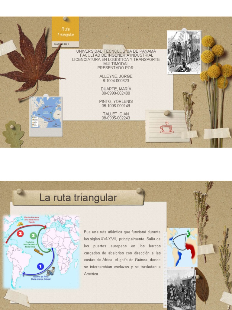 Historia de la Ruta Triangular | PDF