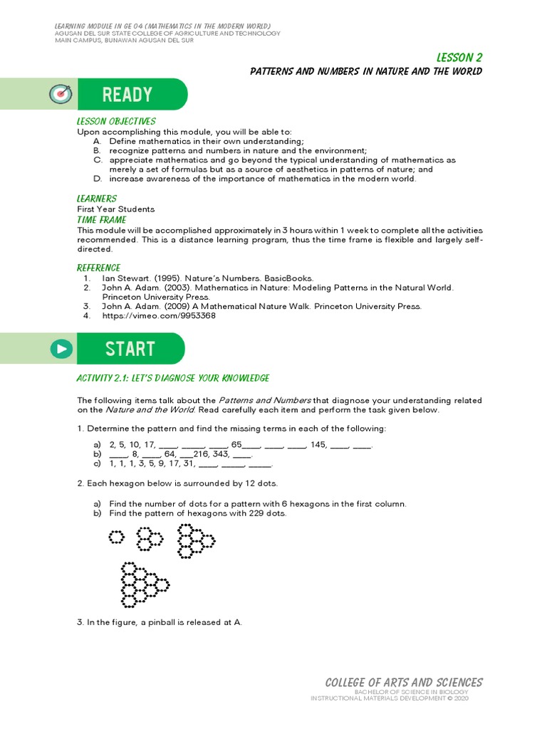 Ge 04 (Module) | PDF | Mathematics | Reason