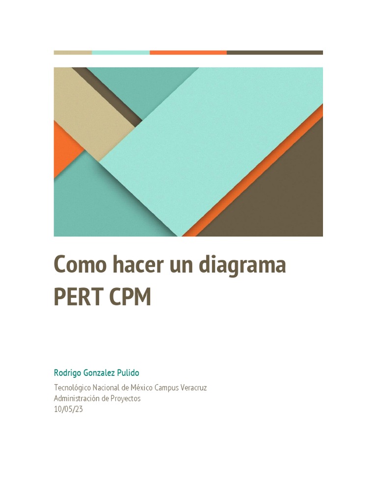 Diagrama PERT CPM | PDF