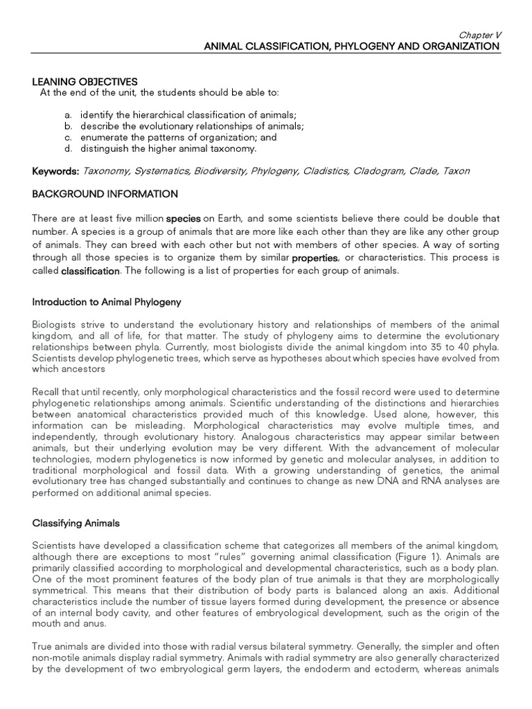 Lesson 5 7 Zoology Learning Module | PDF | Protozoa | Mollusca