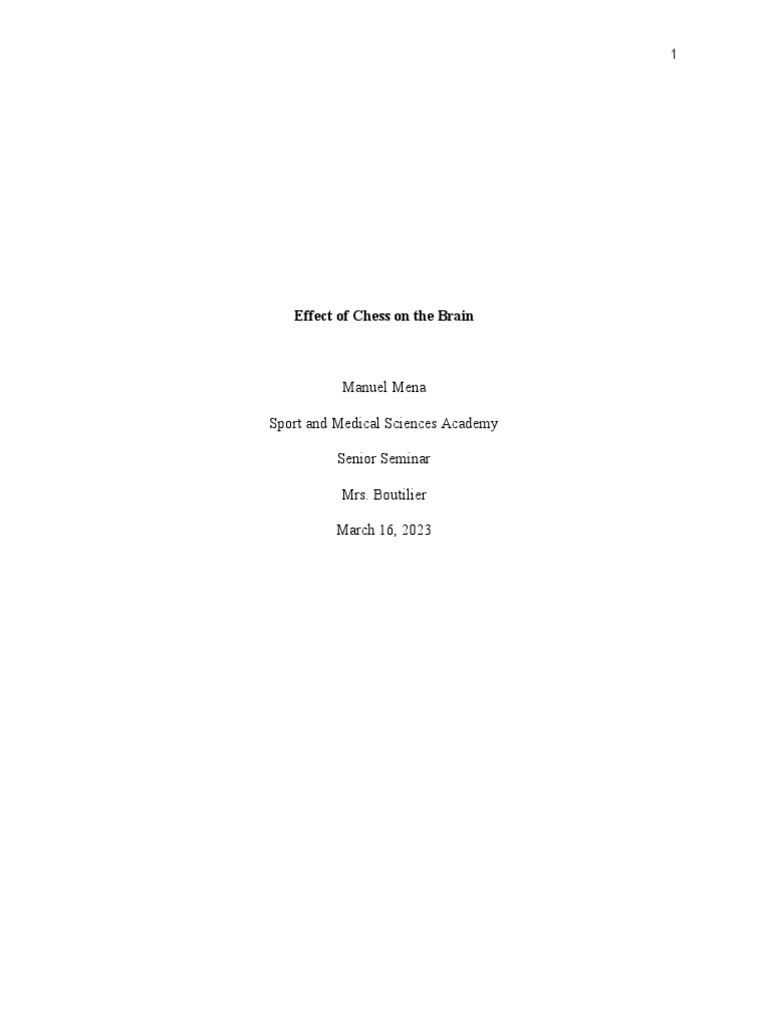 Manuel Mena Final Capstone Research Paper Pdf Dementia Adolescence
