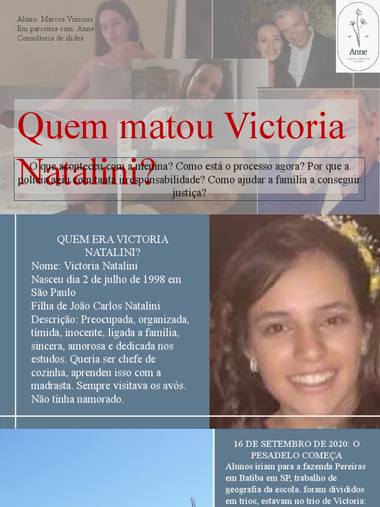 O CASO DE VICTORIA NATALINI (Marcus) | PDF