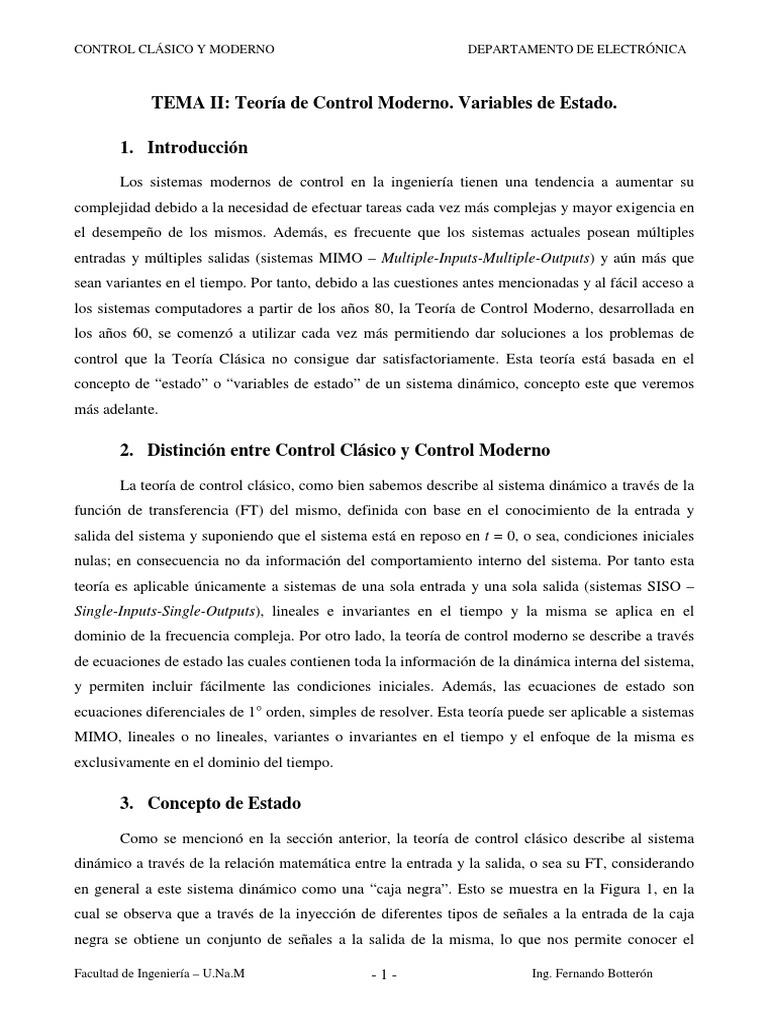 Variables De Estado Descargar Gratis Pdf Espacio Vectorial Ecuaciones 7964