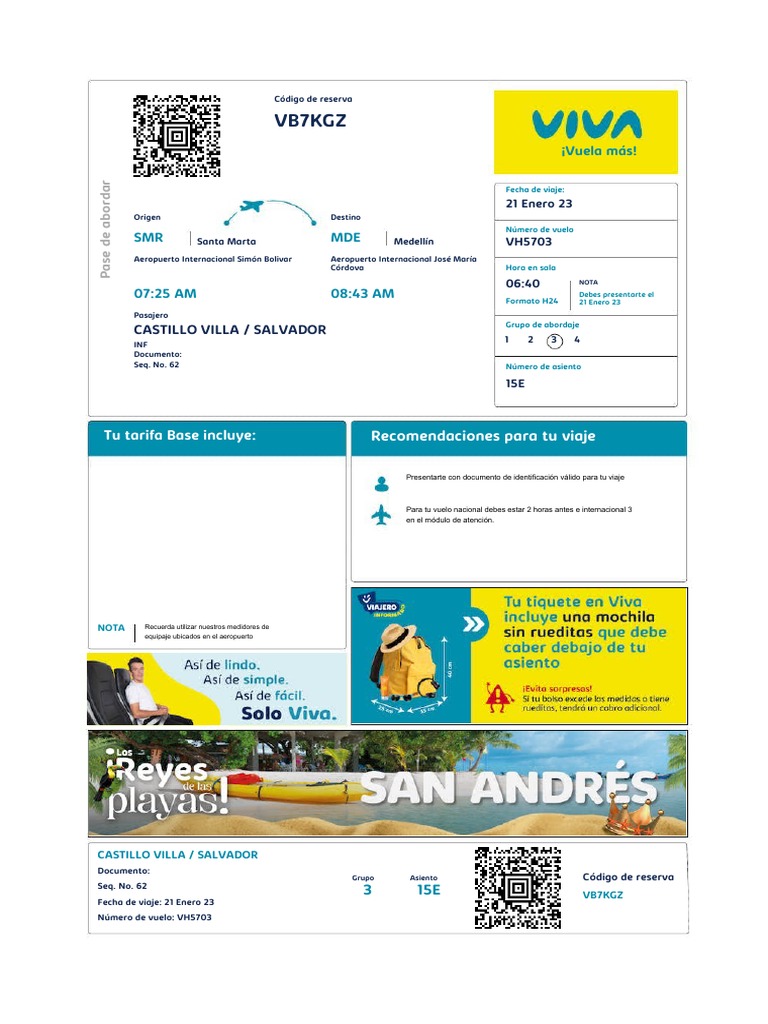 Check in | PDF | Aviación | Transporte