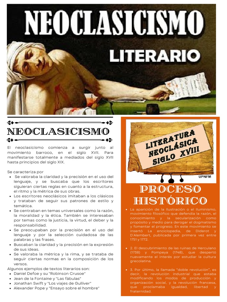 Infografia Neoclasicismo | PDF | Era de iluminacion