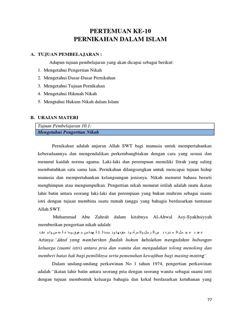 Panduan Pernikahan dalam Islam | PDF | Agama & Spiritualitas