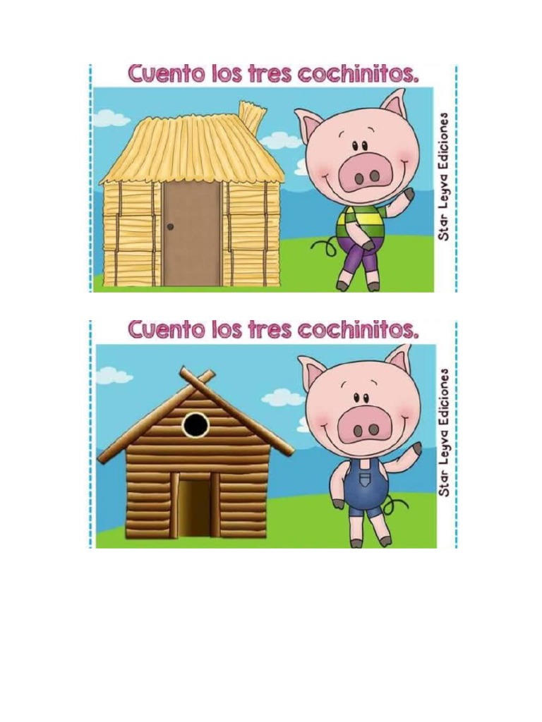 Cuento Los Tres Cerditos | PDF