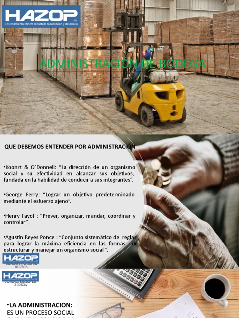 Curso Basico Administracion de Bodega | PDF | Almacén | Planificación