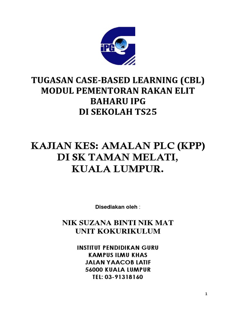 CBL K6 - Nik Suzana | PDF