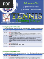 Badminton Training Program | PDF | Physical Exercise | Weight Training