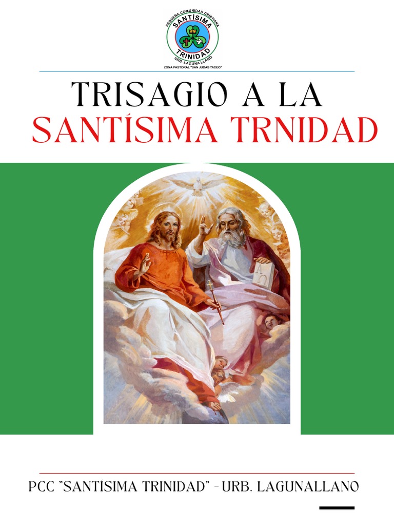 Trisagio Santísima Trinidad | PDF | orador del Señor | Trinidad Trisagio Santísima Trinidad | PDF | orador del Señor | Trinidad
