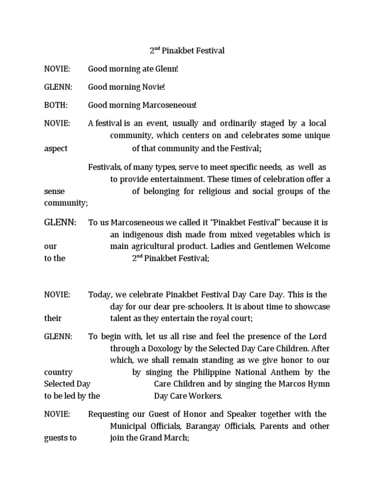 Script Day CAre | PDF