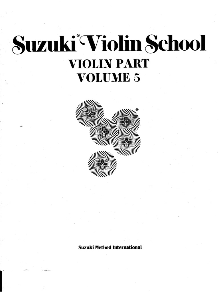 Suzuki Violin Book5 | PDF