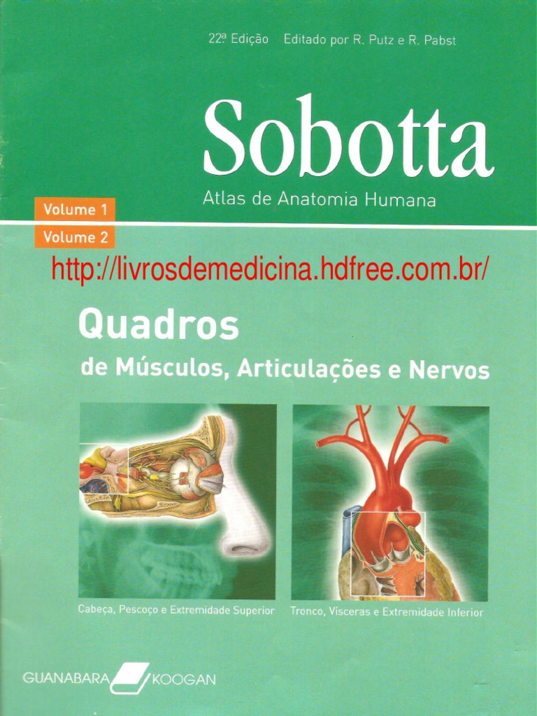 Sobotta Tabelas e Quadros | PDF