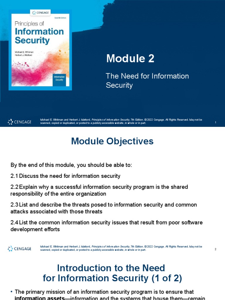 PoIS 7E PPT - Module 02 | PDF