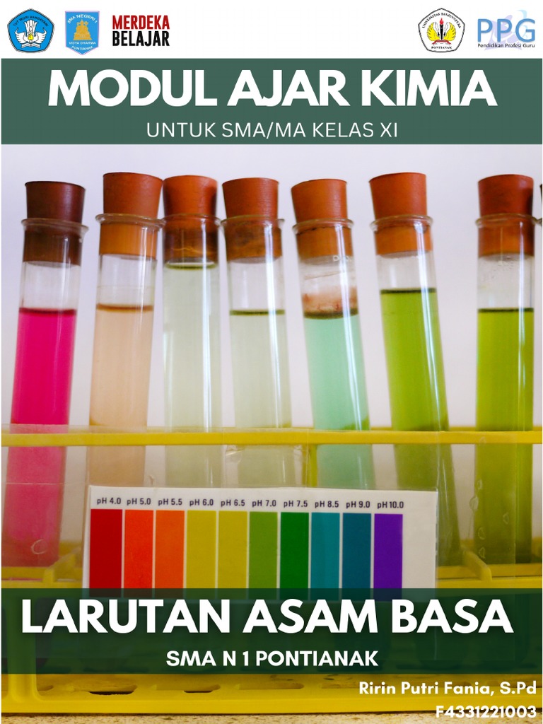 Modul Ajar Kimia Asam Basa | PDF